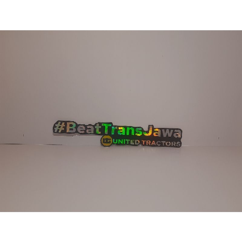 Jual Sticker Hologram beat trans jawa Cutting laser bismania | Shopee ...