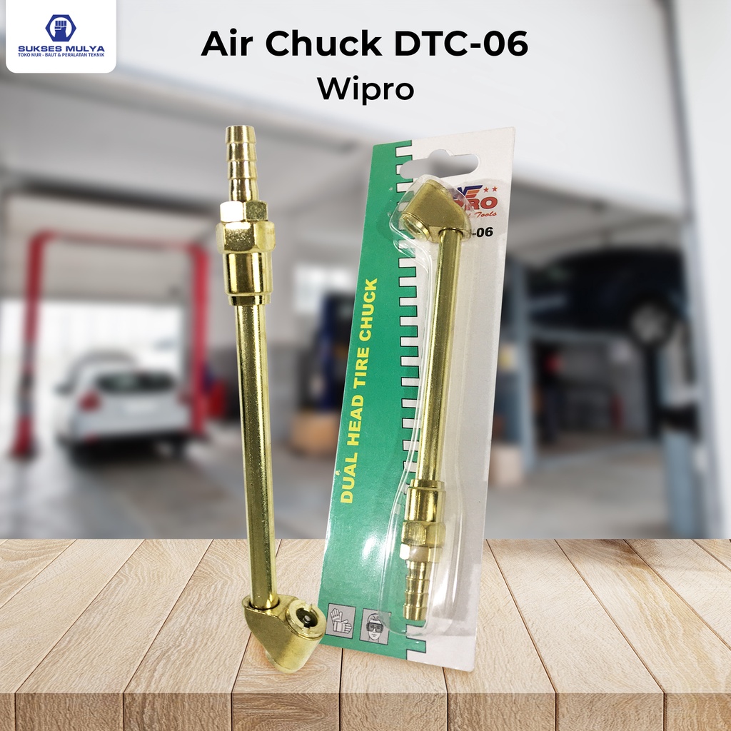 Jual WIPRO DTC-06 Air Chuck Alat Isi Angin Tire Chuck Kepala Pompa Ban ...