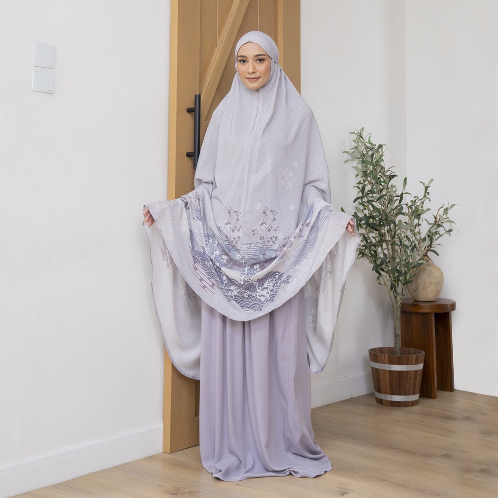 Jual Lozy Hijab - Marwa Prayer Set (Mukena Rayon Motif Premium ...