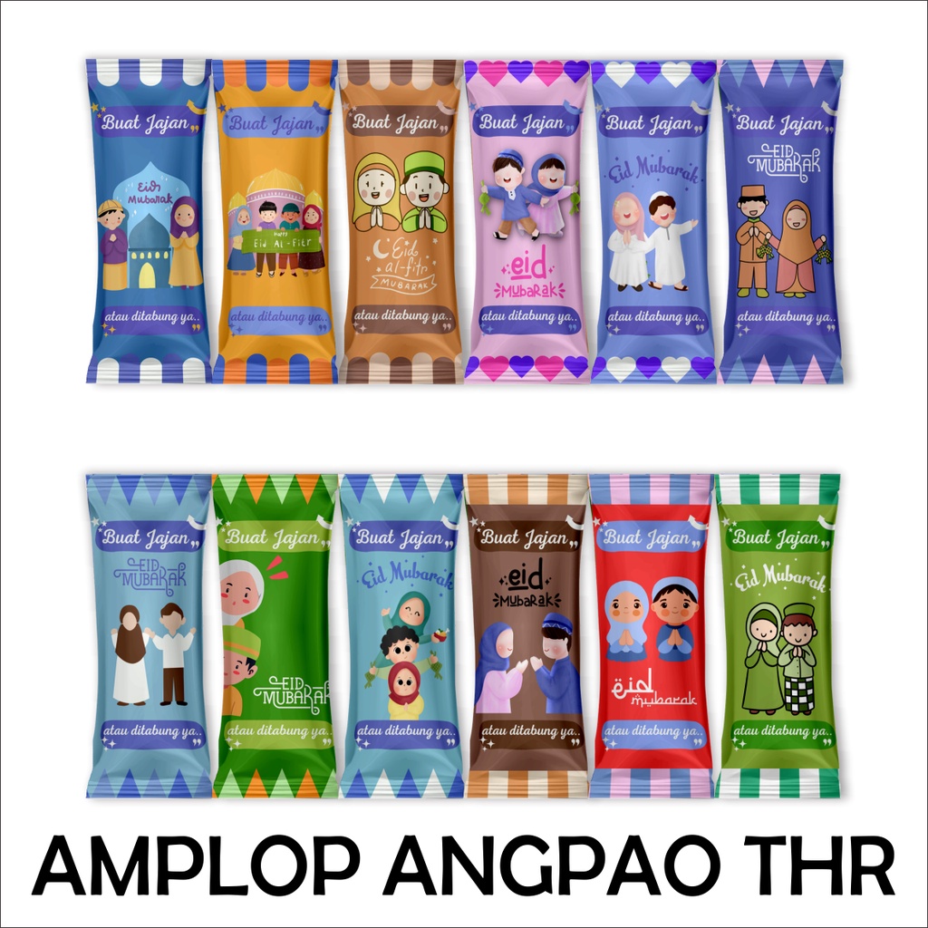 Jual AMPLOP/ANGPAO LEBARAN THR MODEL SNACK VIRAL | Shopee Indonesia