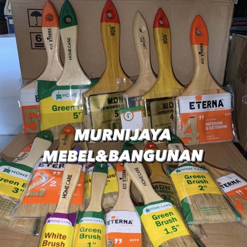 Jual KUAS CAT TEMBOK/DINDING 1” 1,5” 2” 2,5” 3” 4” 5” | Shopee Indonesia
