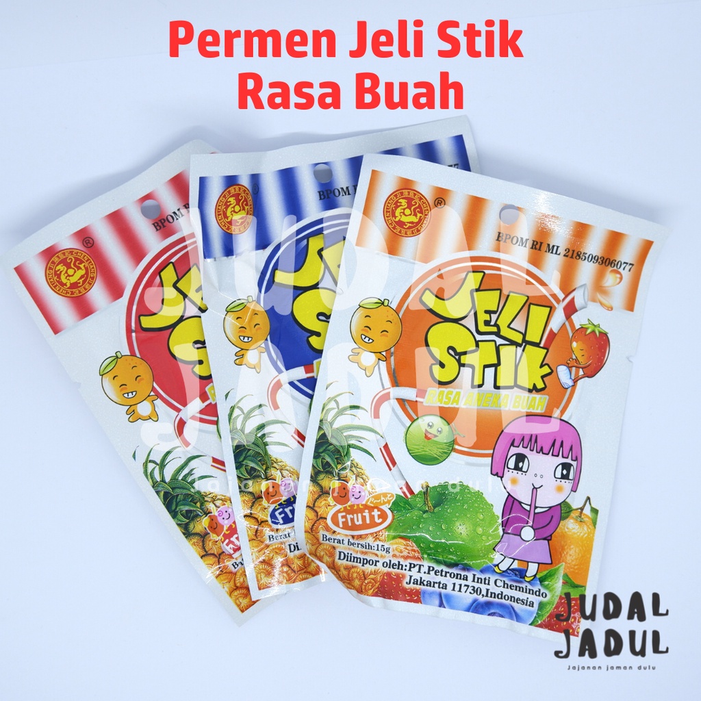 Jual Permen Jelly Stik Jadul Rasa Buah By JudalJadul | Shopee Indonesia