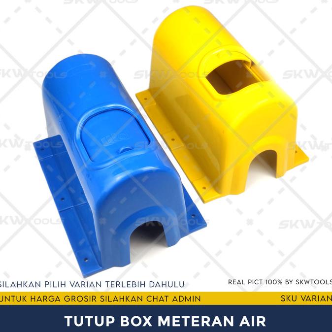 Jual populer] Tutup Box Meteran Air / Box Water Meter Pdam / Biru ...