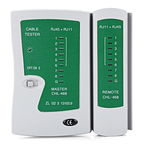 Jual Lan Tester Rj45 + Rj11 / Alat Uji Tes Cable UTP Jaringan Internet ...
