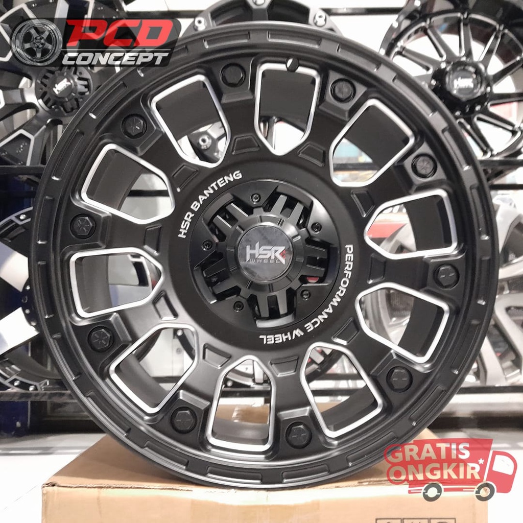 Jual VELG OFF-ROAD R18 INNOVA, XPANDER, TERIOS, XTRAIL R18 HSR BANTENG ...