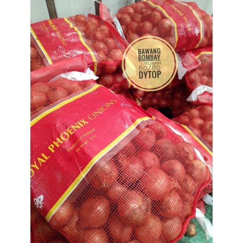 Jual Bawang Bombay Ukuran 60 80 Fresh Quality 10 Kg / 20 Kg | Shopee Indonesia