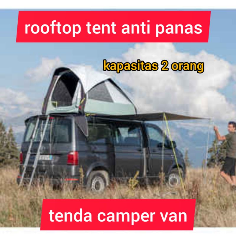 Jual inflatable rooftop tent tenda camper van roof top campervan ...