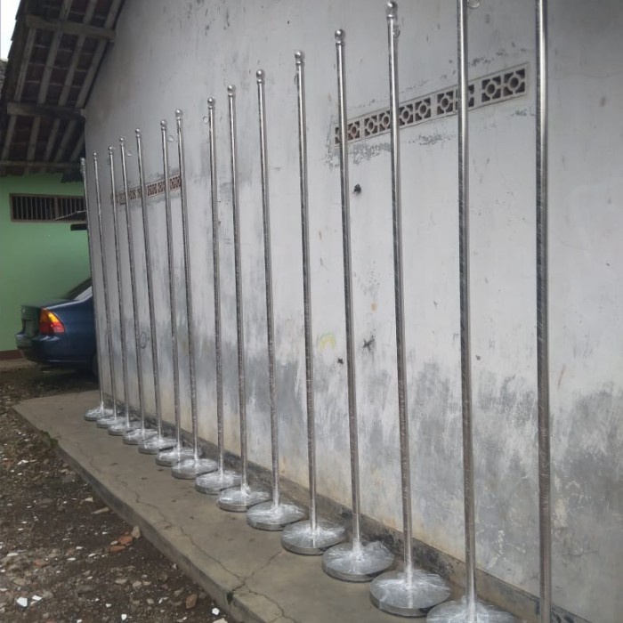 Jual Flag Tiang Bendera Stainless Indoor | Shopee Indonesia