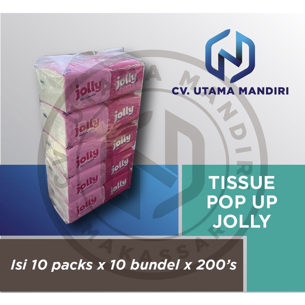 Jual Tissue Jolly Pop Up (Per Pack) | Shopee Indonesia