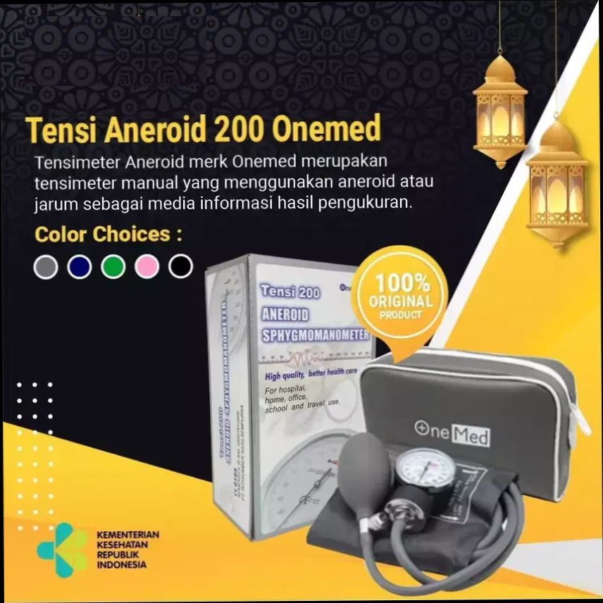 Jual Tensimeter Aneroid Onemed / Tensi 200 Manual | Shopee Indonesia