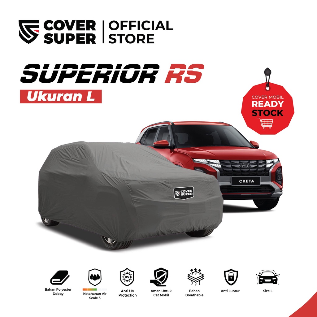 Jual Cover Mobil Superior Ready Stock Size L - CoverSuper | Shopee ...