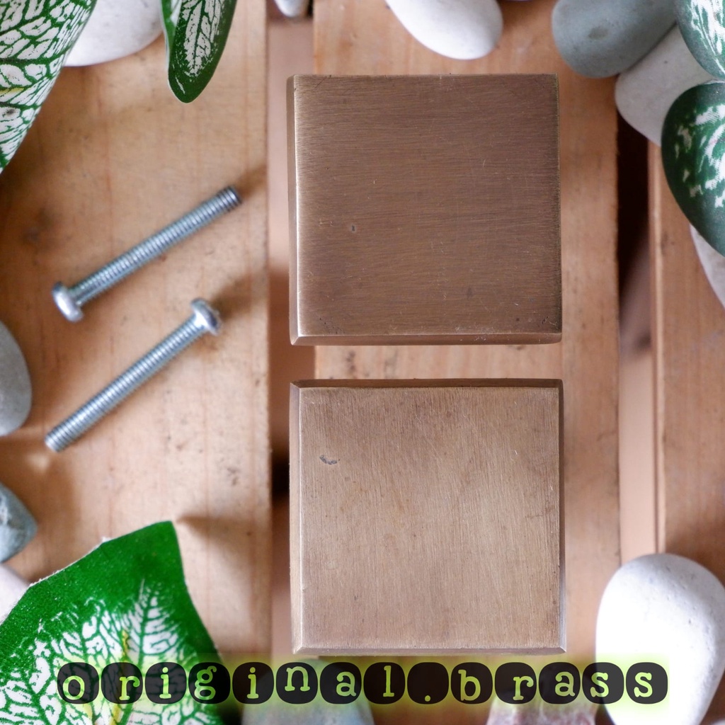 Jual KNOP KUNINGAN KOTAK TARIKAN LACI MINIMALIS TARIKAN PINTU JENDELA ...