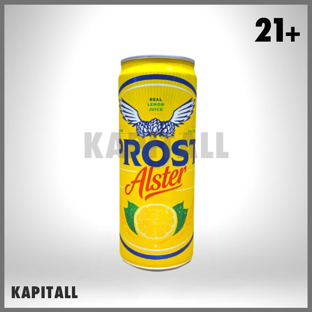 Jual BEER PROST ALSTER LEMON CAN 320ml | Shopee Indonesia