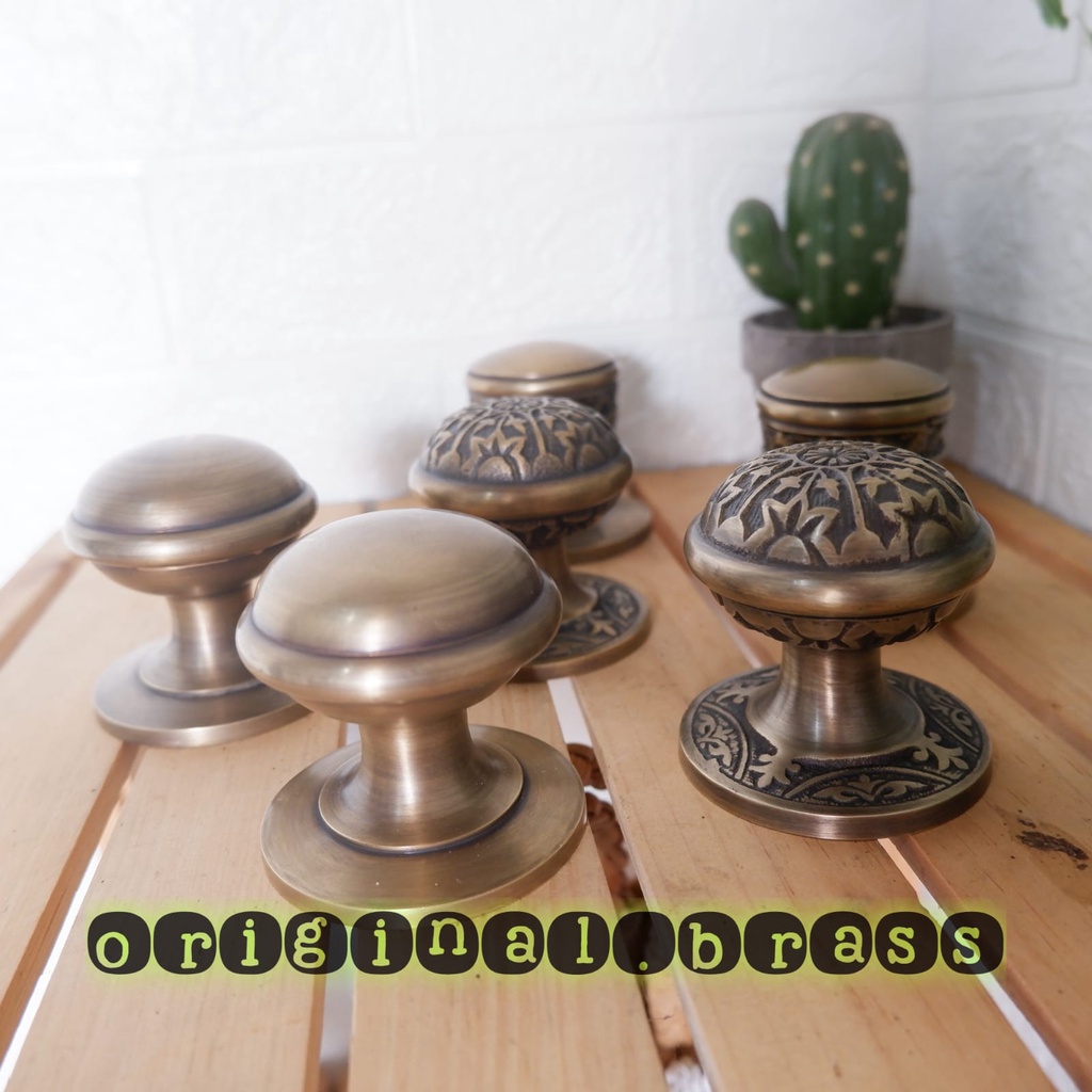 Jual HANDLE KUNINGAN ANTIK KNOP PINTU MINIMALIS HANDLE PINTU RUMAH ...