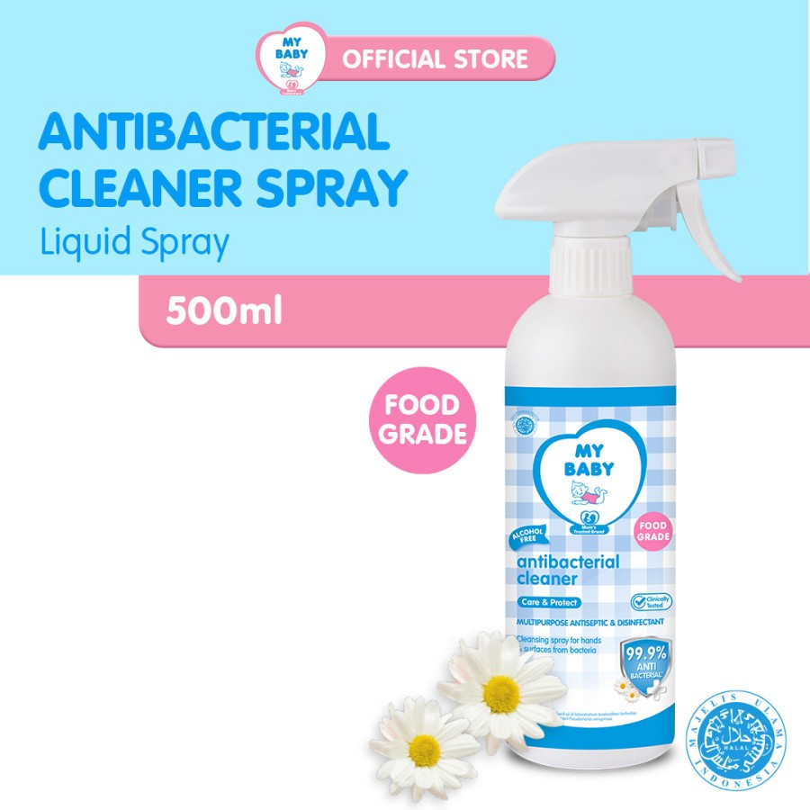 Jual Antibacterial My Baby Cleaner Spray Liquid 500 ml | Shopee Indonesia