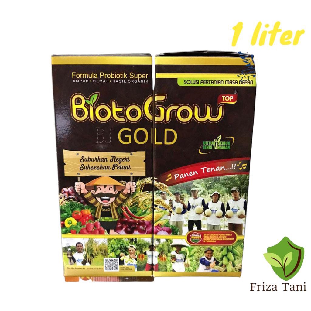 Jual PUPUK Biotogrow Gold 1Liter Organik + ZPT kandungan unsur hara ...