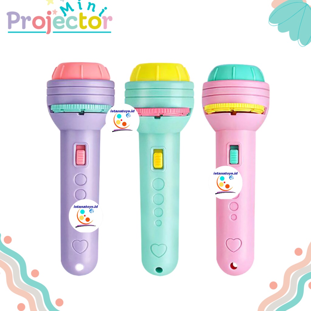 Jual ID Mainan Edukasi Anak Senter Projector MINI / Proyektor 3 in 1 | Shopee Indonesia