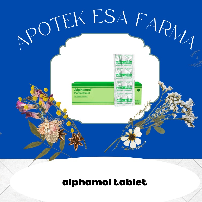 Jual Alphamol Paracetamol 600mg Obat Pereda Demam | Sakit Kepala | Gigi ...