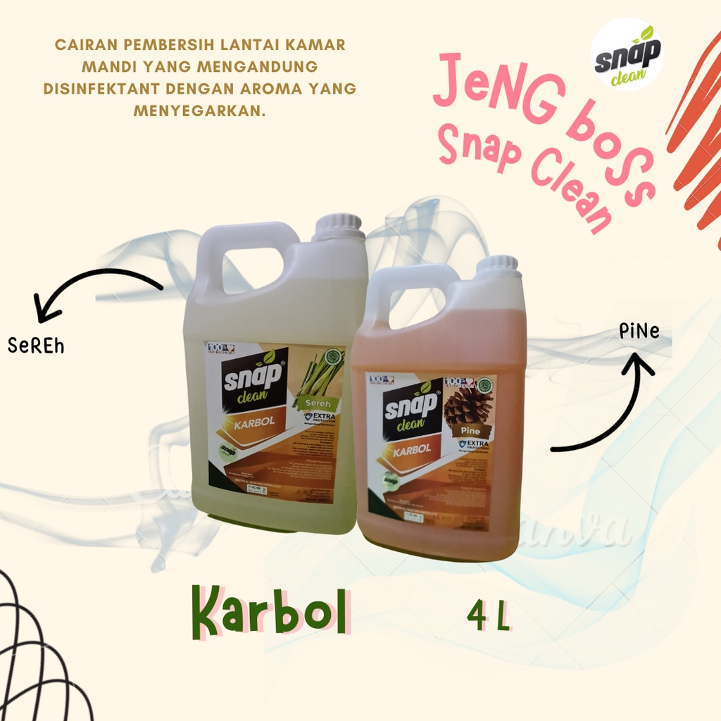 Jual Reguler Snap Clean Karbol | Shopee Indonesia