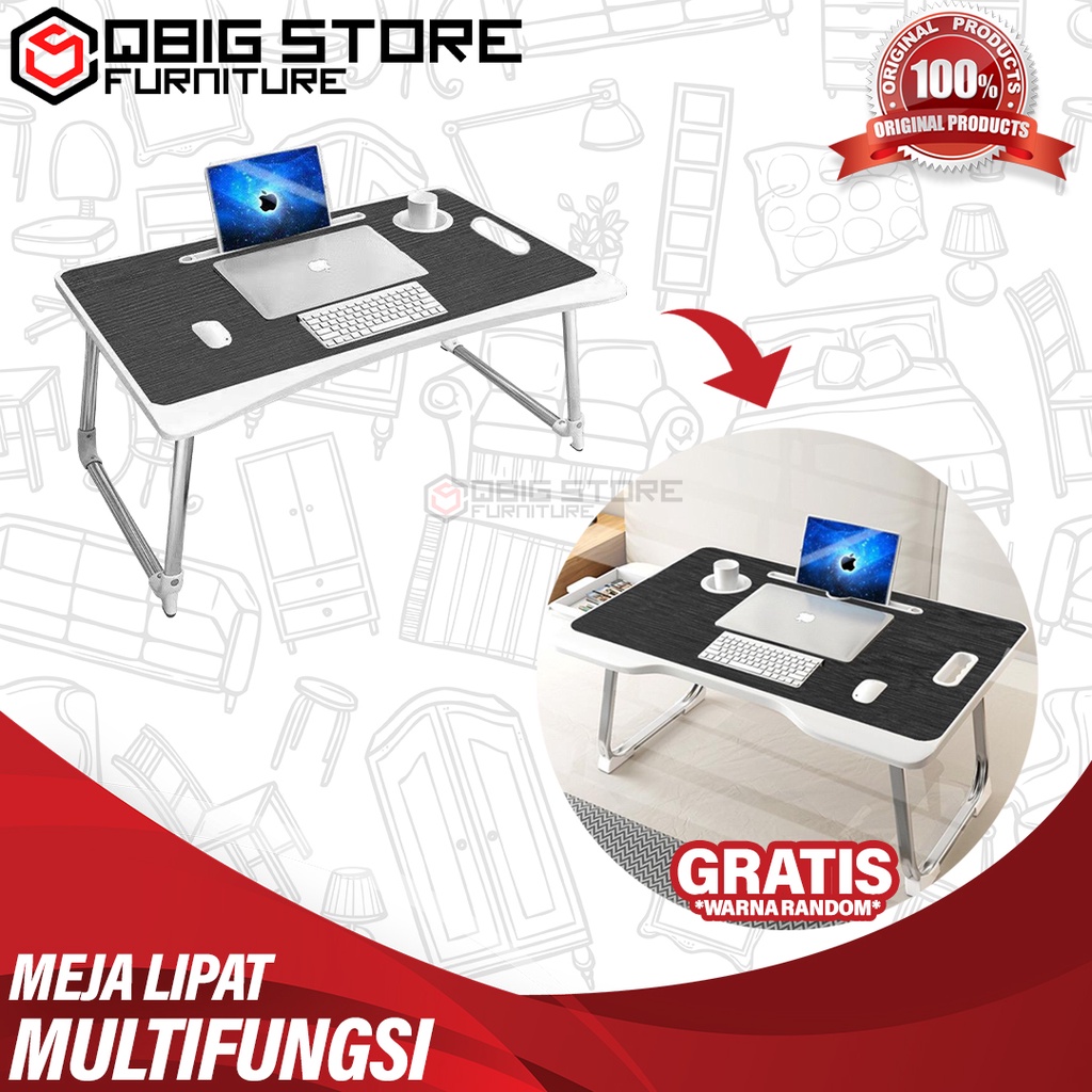 Jual Mee Do Meja Lipat Laptop Premium Belajar Anak Folding Table ...