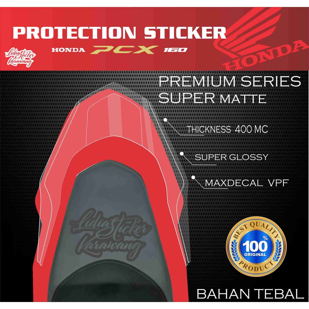 Jual STIKER PCX 160 PELINDUNG BEHEL PREMIUM SERIES | Shopee Indonesia