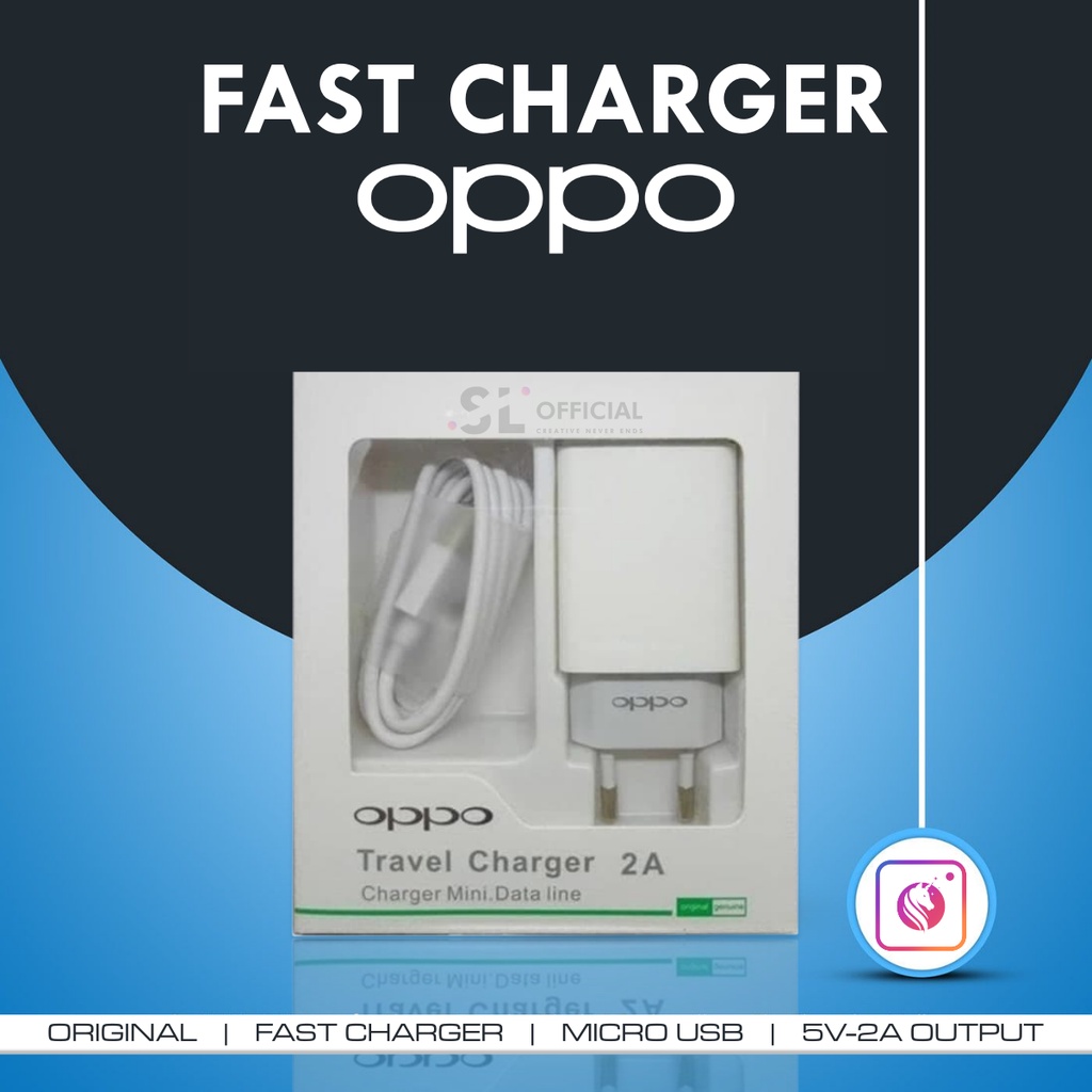 Jual Charger OPPO Fast Charging Original Micro USB & Type C | Shopee Indonesia