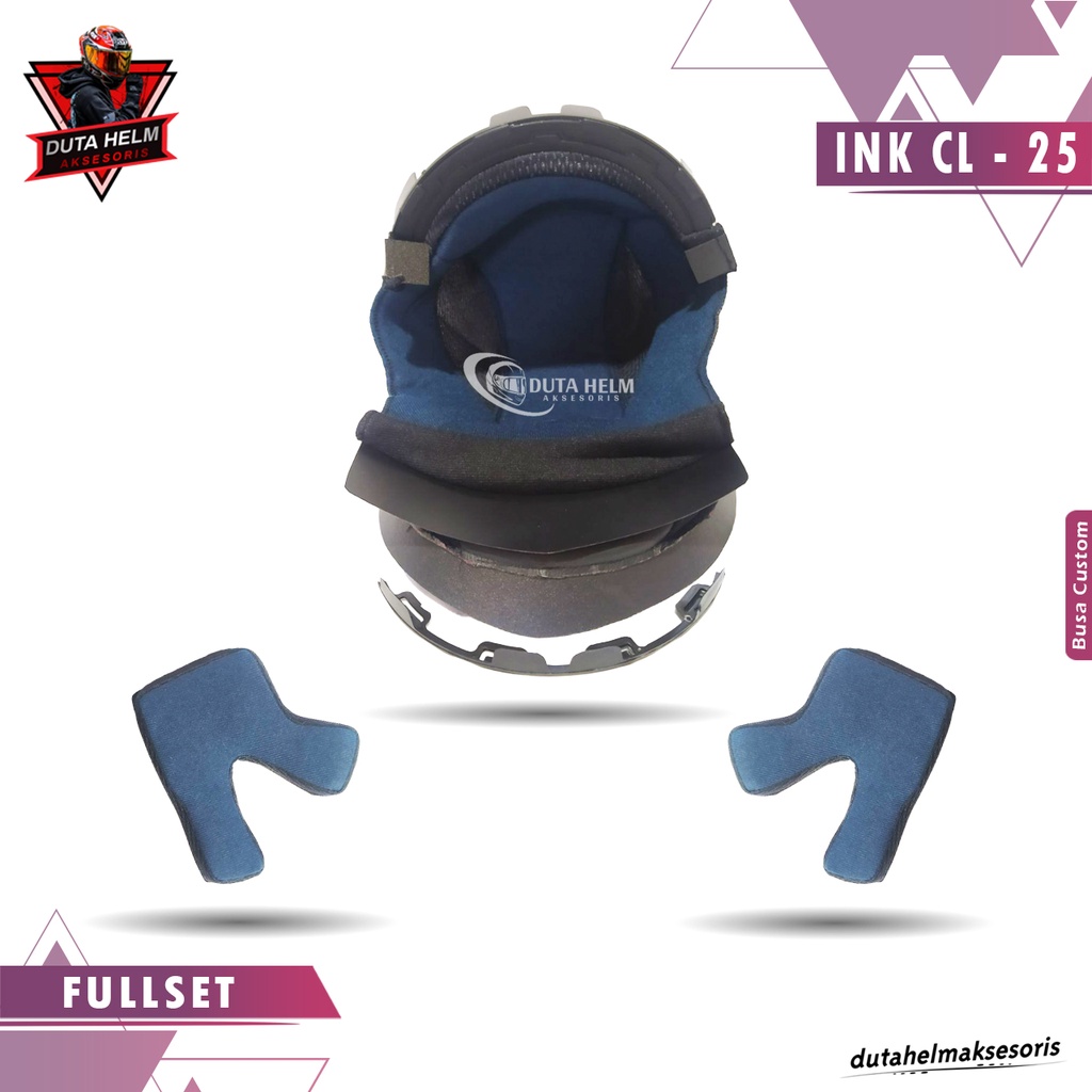 Jual BUSA HELM INK CL25/ CL 25/ CL26/CL 26 FULLSETPIPI S M L XL CUSTOM ...