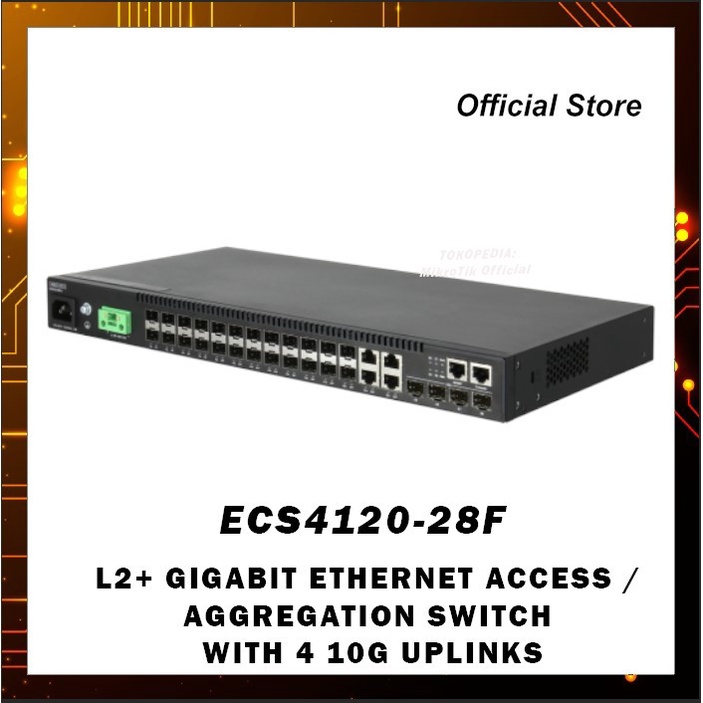 Jual Edgecore ECS4120-28F EC Web Smart Pro Series | Shopee Indonesia