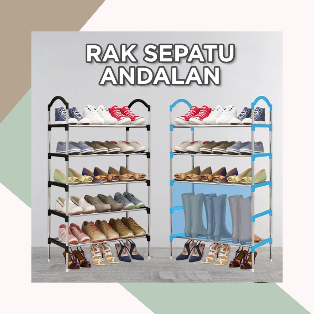 Jual Goto Katu 5S Rak Sepatu 5 Susun Minimalis Serbaguna | Shopee Indonesia