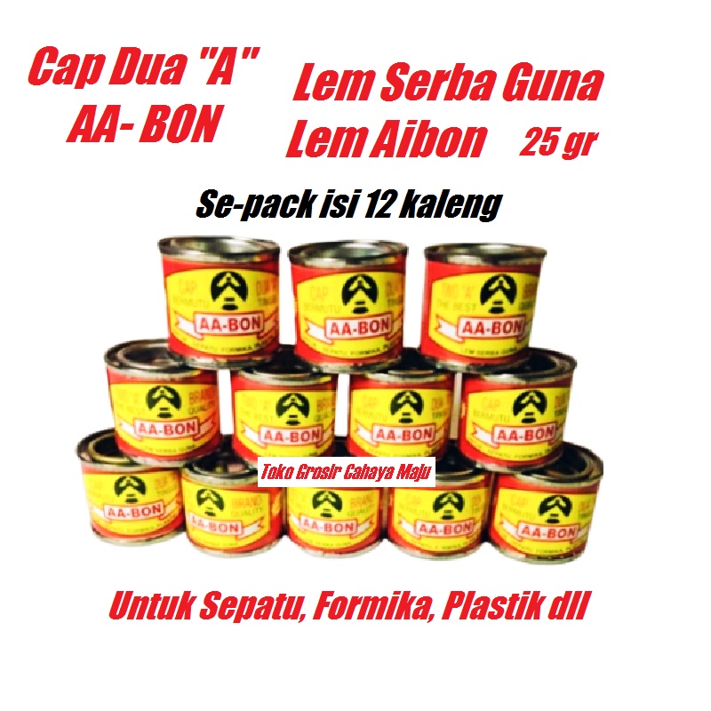 Jual Lem Aibon - Lem AA Bon Kecil 25gr - Lem Kuning | Shopee Indonesia