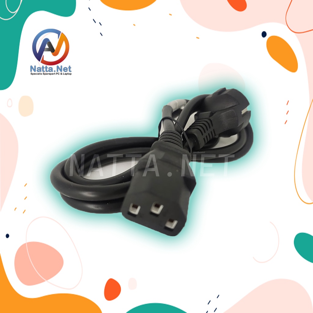 Jual Kabel Power Komputer TEBAL / Kabel Power CPU / Kabel Power Monitor ...