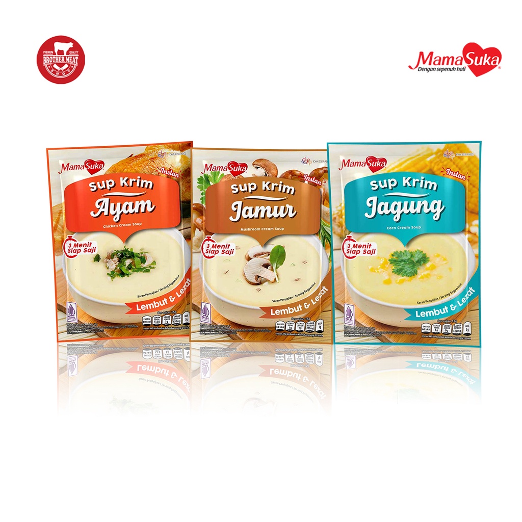 Jual Mamasuka Sup Krim 55gr Bumbu Masak Instant Halal Shopee Indonesia