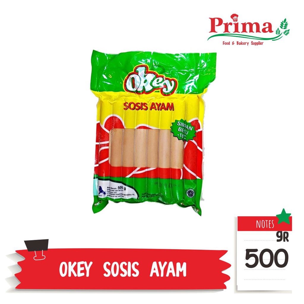 Jual Sosis ayam okey -- 500gr | Shopee Indonesia