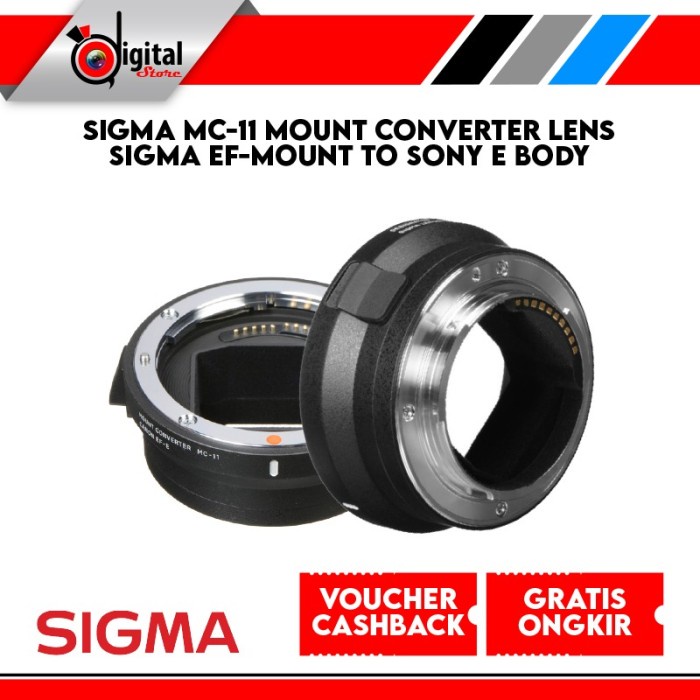 Jual SIGMA MC-11 MOUNT CONVERTER LENS SIGMA EF-MOUNT TO SONY E BODY ...
