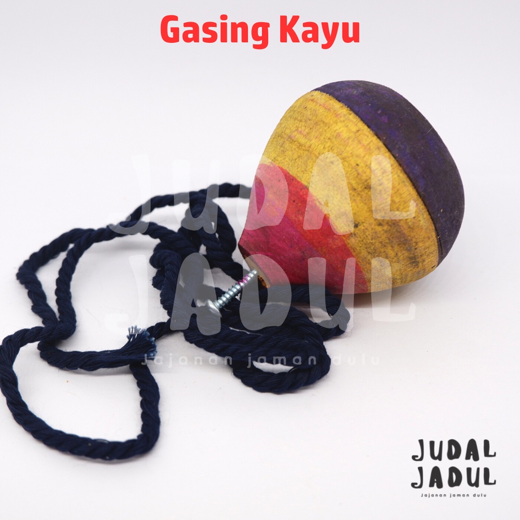 Jual Gasing kayu / Gasing kayu jadul / gasing lempar jadul By ...
