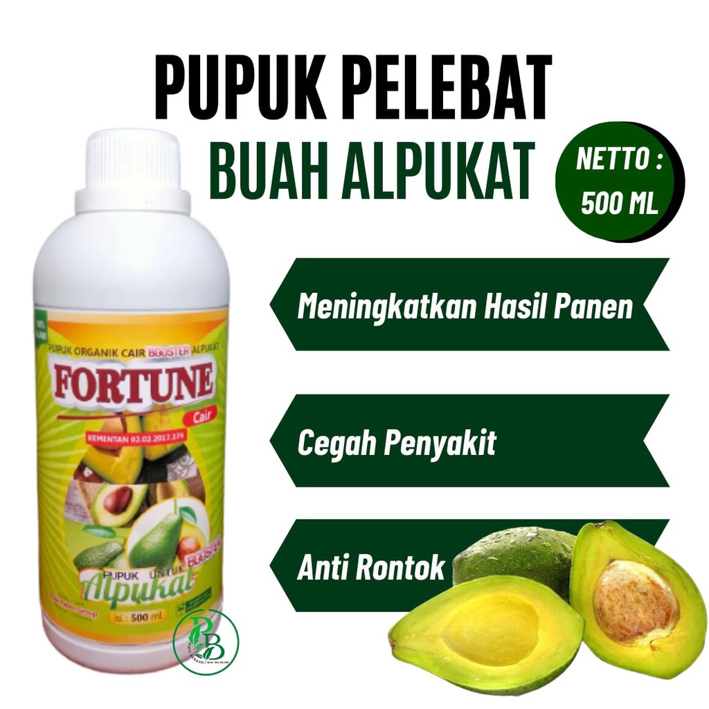 Jual pupuk FORTUNE cair alpukat yang bagus, Boster Nutrisi tanaman buah ...