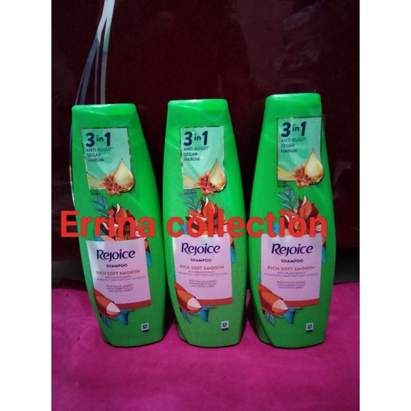Jual shampoo rejoice rich soft smooth340ml | Shopee Indonesia