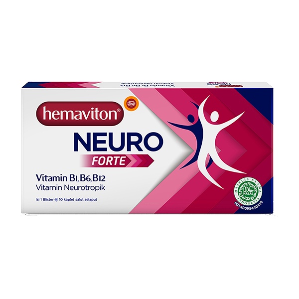 Jual HEMAVITON NEURO FORTE VITAMIN B COMPLEX | Shopee Indonesia