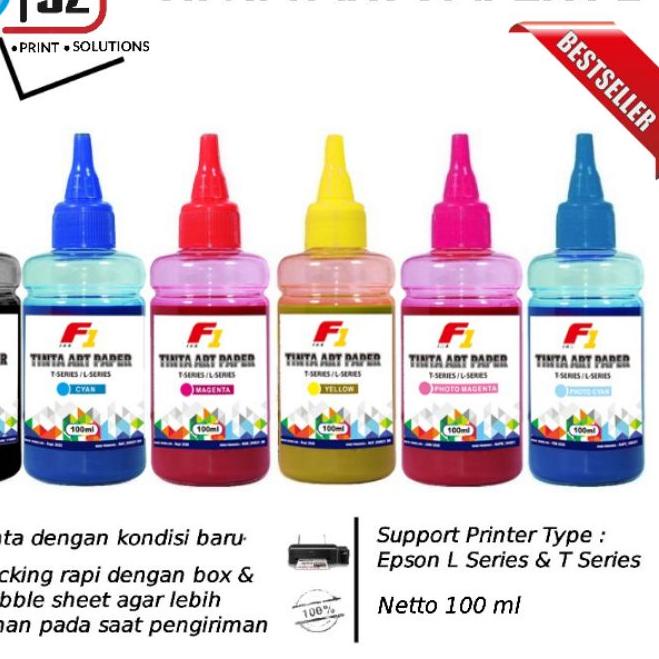 Jual TINTA ART PAPER F1 FOR EPSON 100ML ֍ | Shopee Indonesia