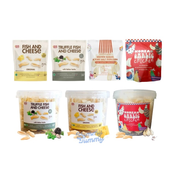 Jual MUNCHING QUEEN kerupuk ikan snack anak - TRUFFLE FISH AND CHEESE ...