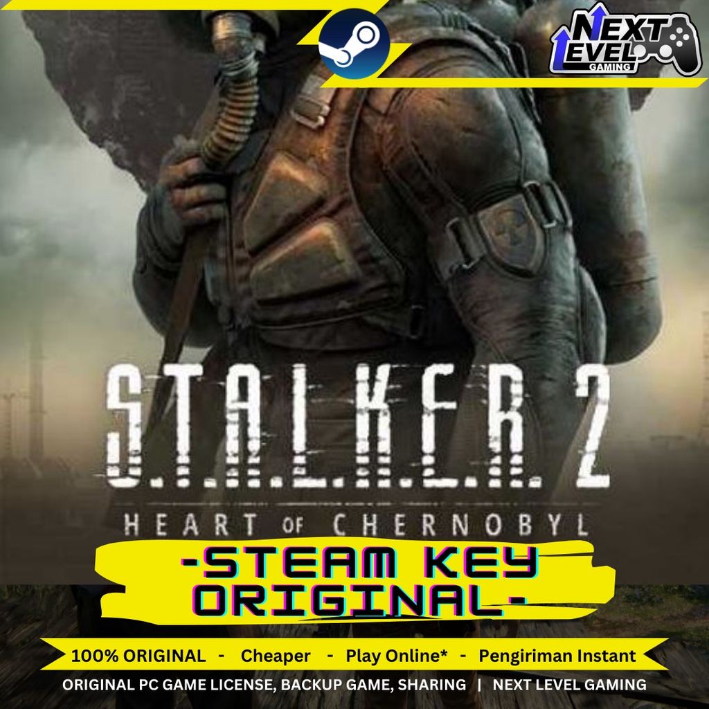 Jual S.T.A.L.K.E.R 2 HEART OF CHERNOBYL STALKER PC GAME ORIGINAL [ CD ...