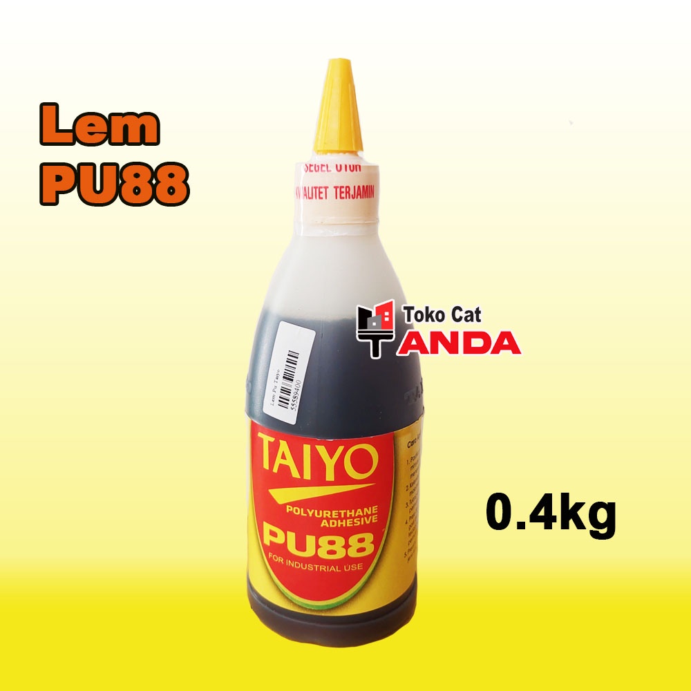 Jual Lem Kayu Madu langsung pakai Taiyo MR PU 88 0.4 kg - Lem PU - Lem epoxy | Shopee Indonesia