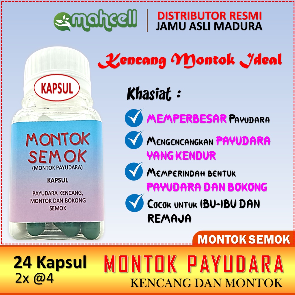 Jual OMAHCELL MONTOK SEMOK Kapsul Montok Payudara Kapsul Pembesar ...