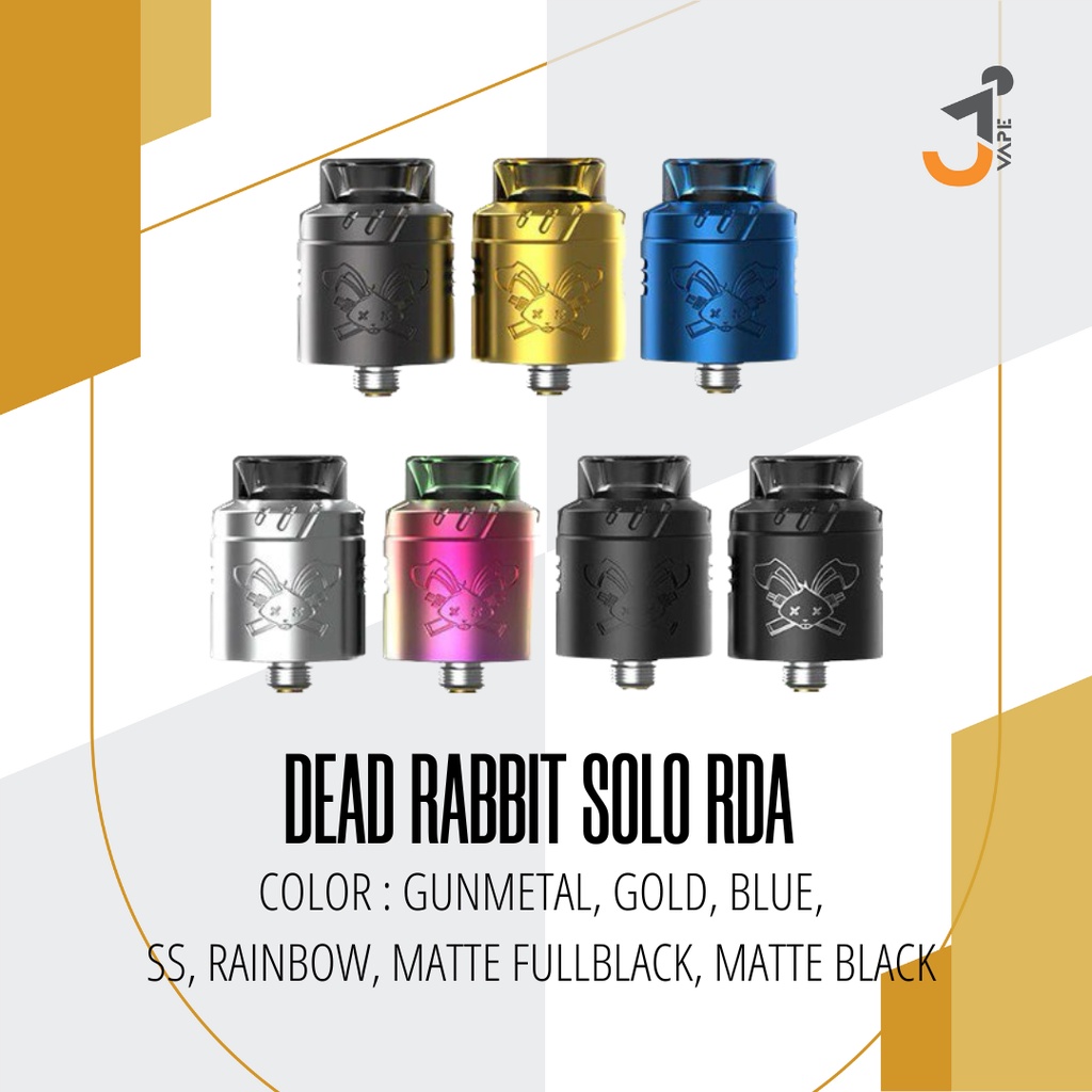 Jual DEAD RABBIT SOLO RDA 22MM AUTHENTIC BY HELLVAPE | Shopee Indonesia