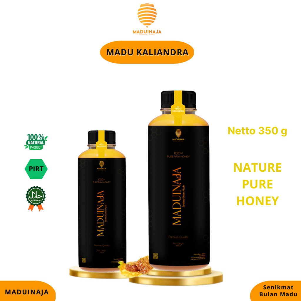 Jual Madu Murni Asli Kaliandra 350g Raw Honey 100% Madu Hutan Organik Premium - MADUINAJA ...