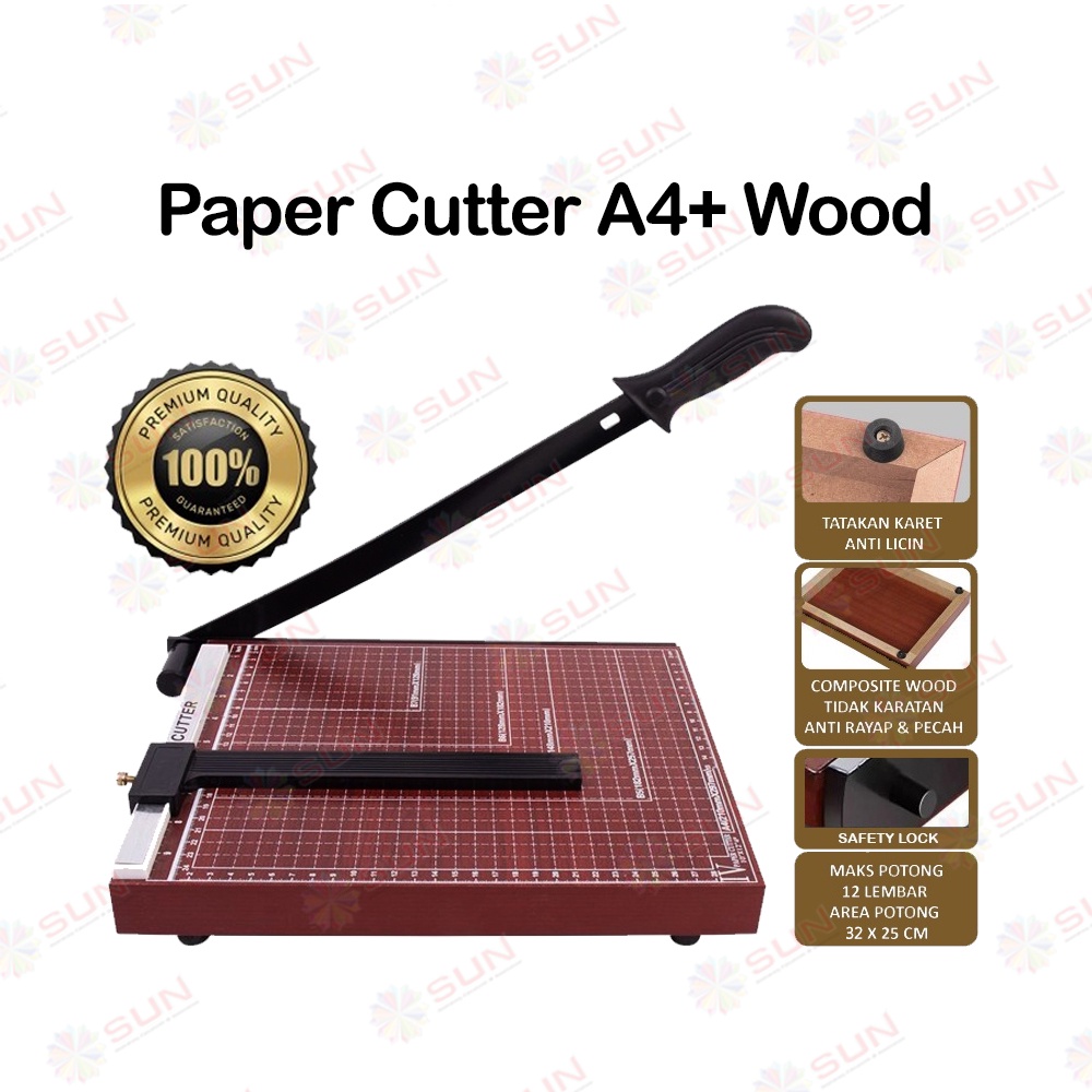 Jual Paper Cutter A4 / A4+ ( Alat Potong / Mesin Pemotong Kertas HVS ...