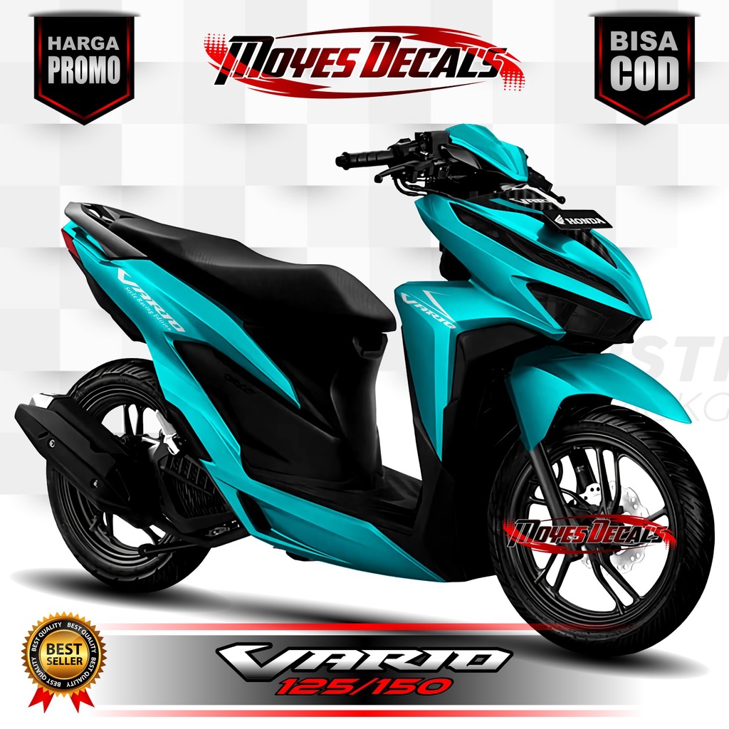 Jual Decal Vario 125 2018 / Stiker Variasi Vario 150 New 2019 / Decal ...