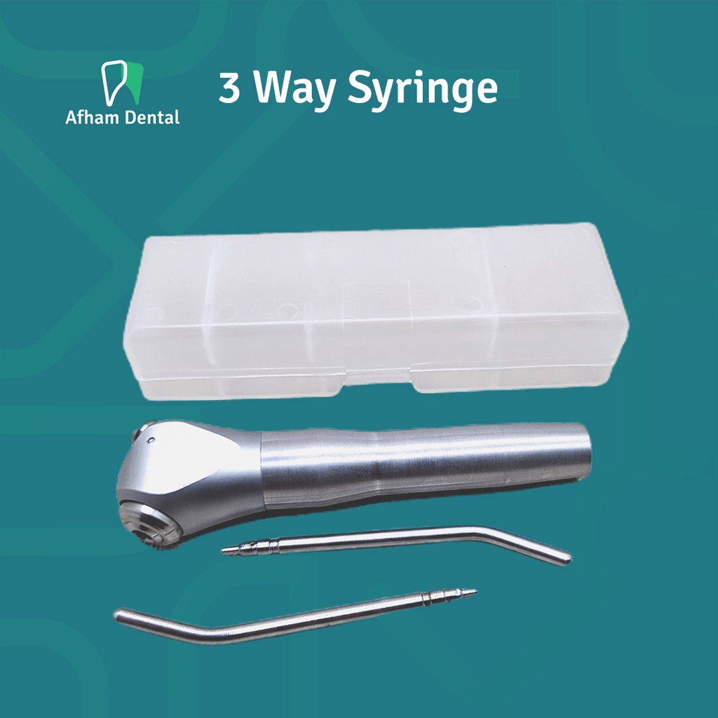 Jual DENTAL THREEWAY THREE 3 WAY SYRINGE | Shopee Indonesia