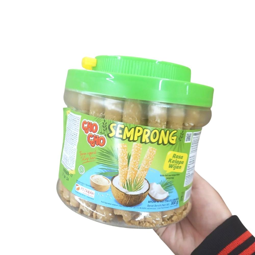 Jual Cho Cho Semprong Rasa Kelapa Wijen 300gr Kemasan Toples Makanan ...