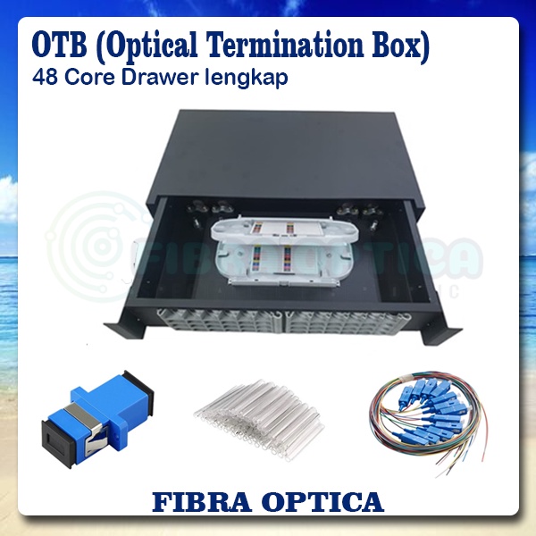 Jual Fiber Optic OTB 12/24/48 Core SC | Drawer / No Drawer ODF OTB ...